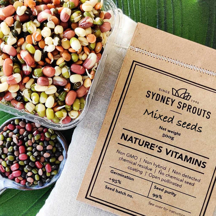 Mixed sprouting seeds – Sydney Sprouts